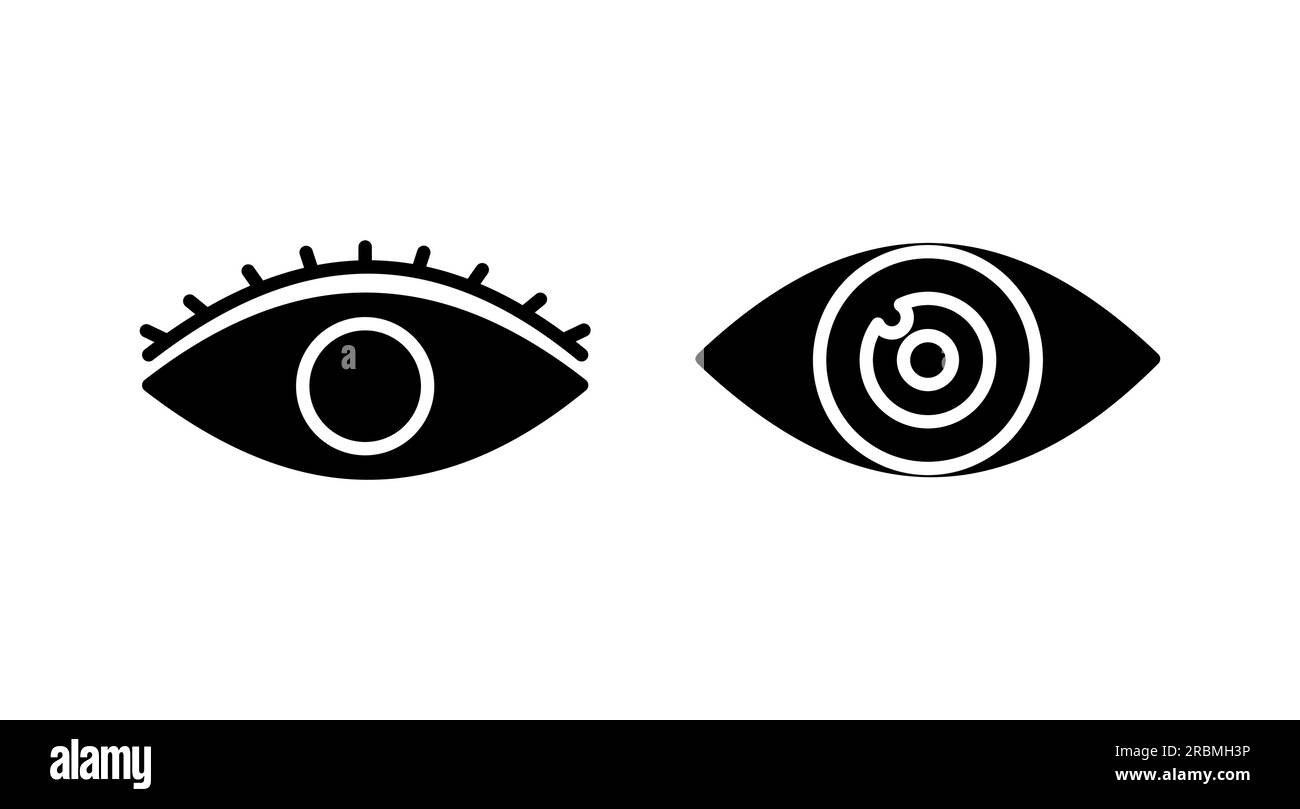 Eye icon. Look and Vision icon. Eye vector icon Stock Vector Image ...