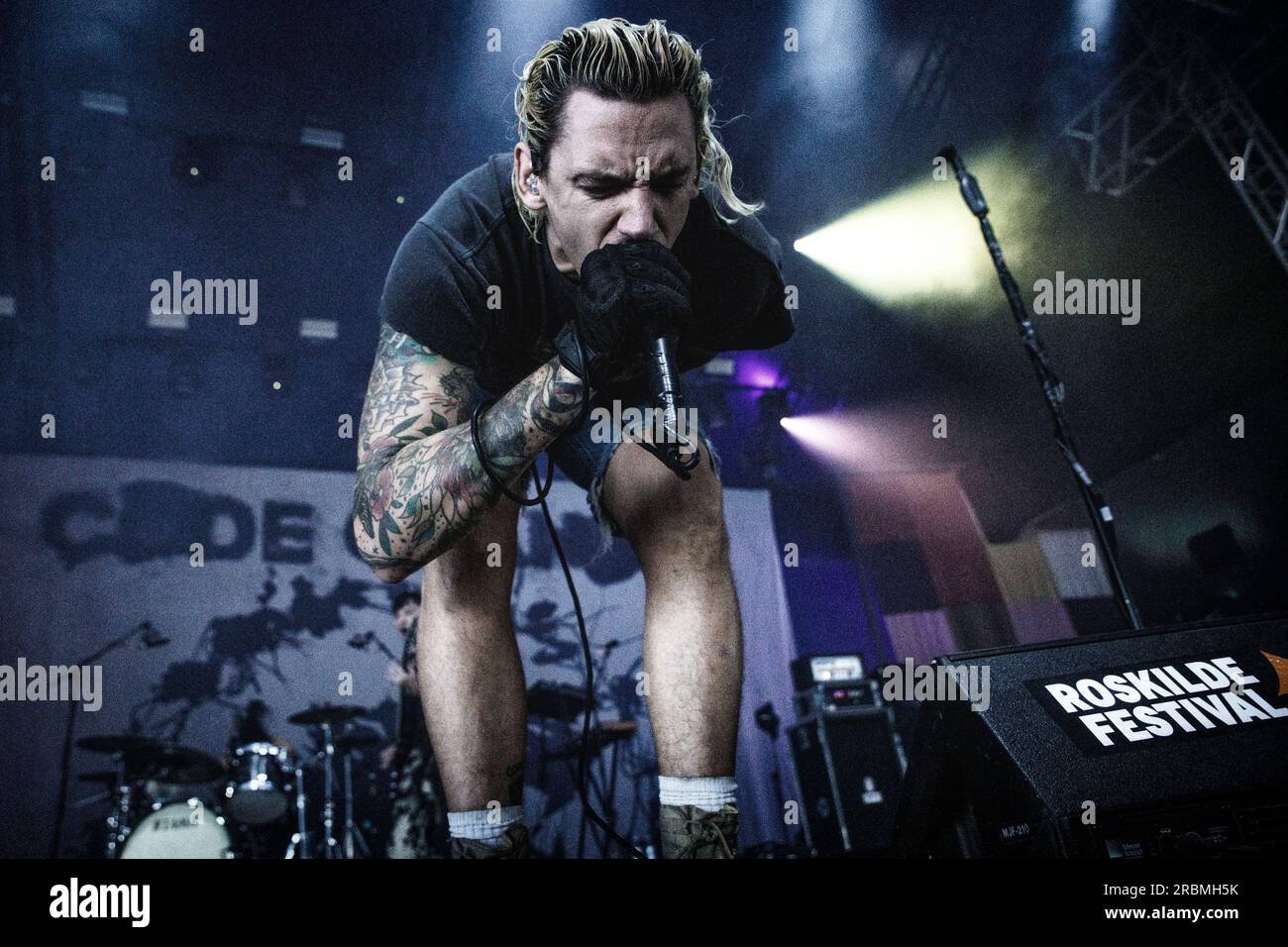 Roskilde, Denmark. 30th, June 2023. The American metalcore band Code ...