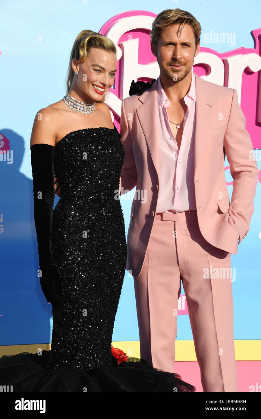 Los Angeles, California, USA. 09th July, 2023. (L-R) Margot Robbie and ...