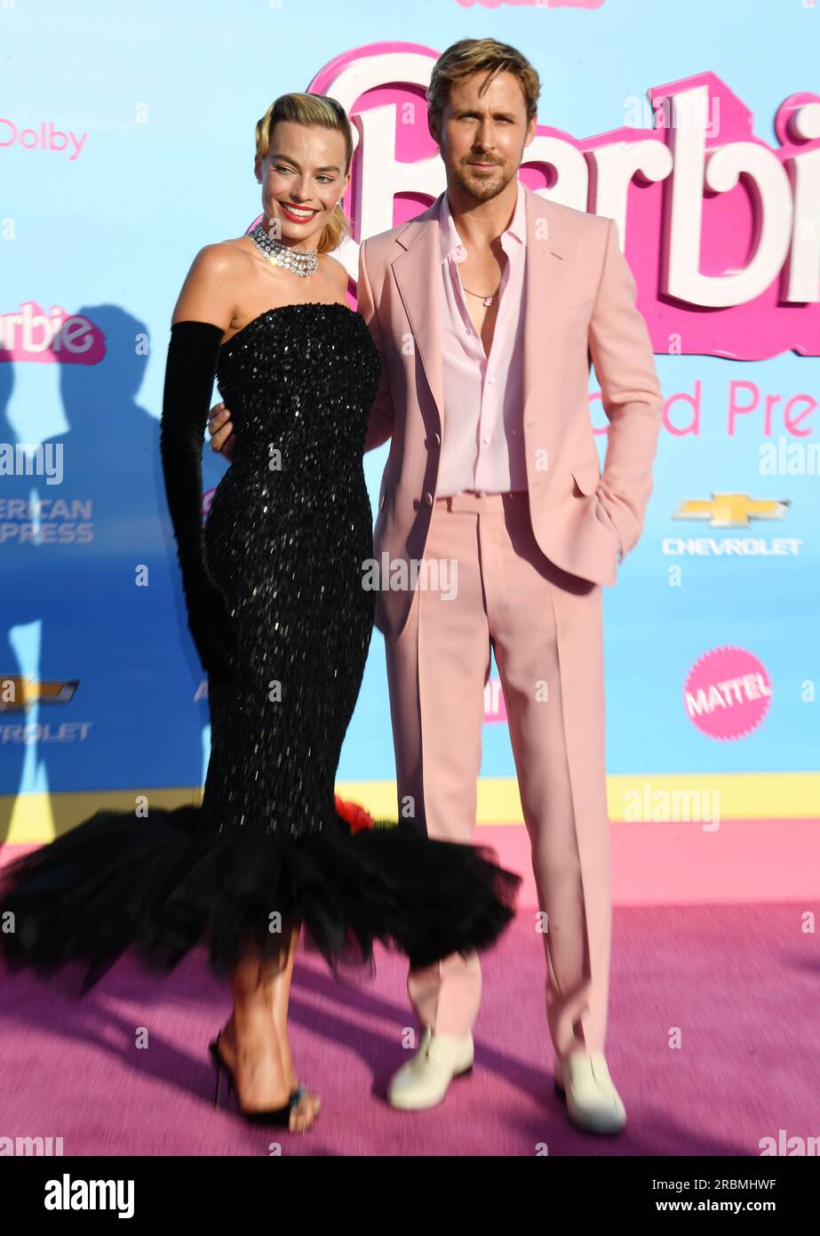 Los Angeles, California, USA. 09th July, 2023. (L-R) Margot Robbie and ...