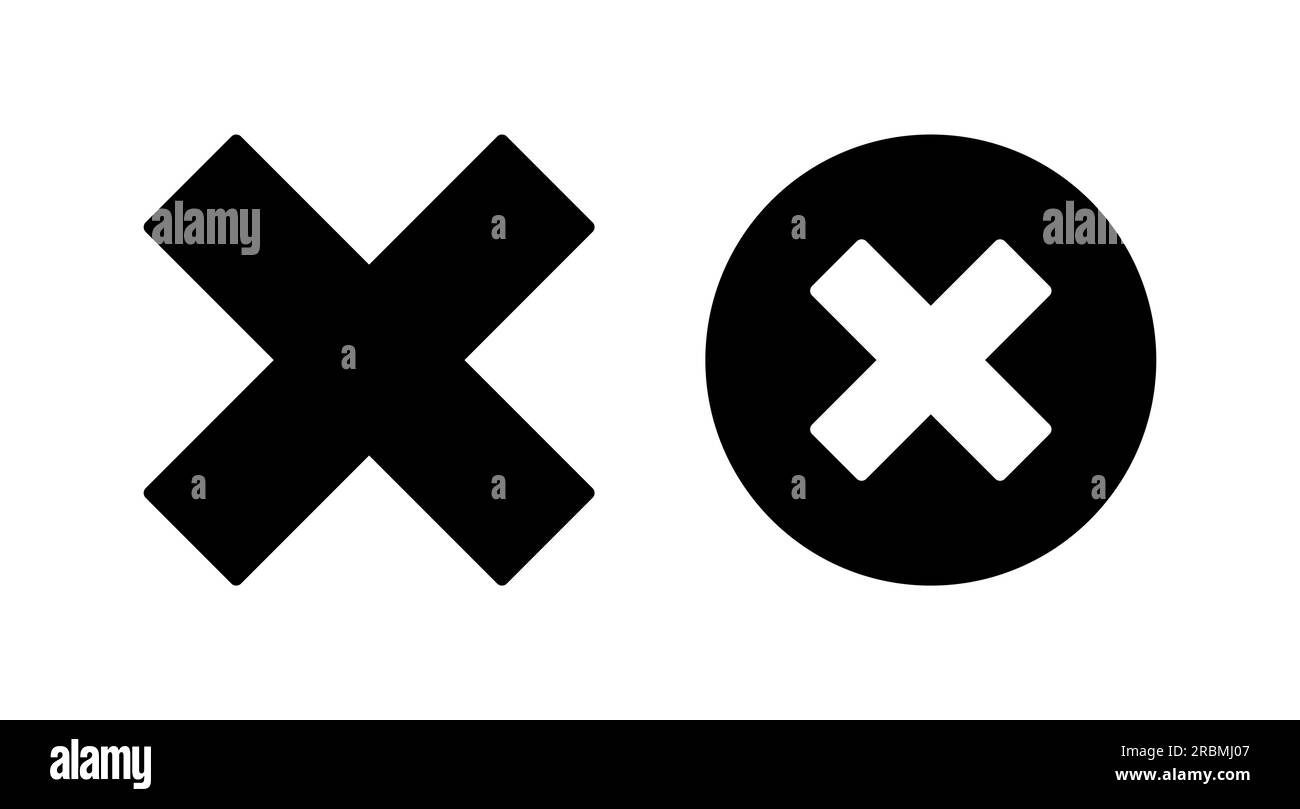Close vector icon. Delete icon. remove, cancel, exit symbol Stock ...