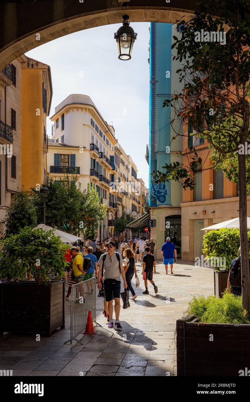 Placa Major, Palma, Mallorca, Spain Stock Photo - Alamy