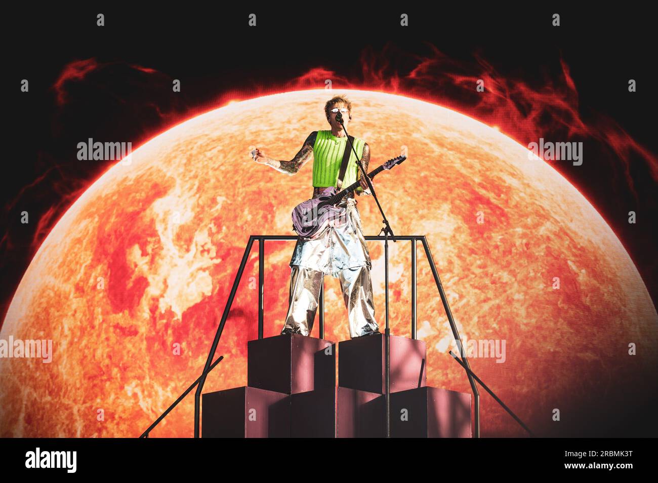 MADRID, MAD COOL FESTIVAL 2023, SPAIN: The American musician, rapper ...