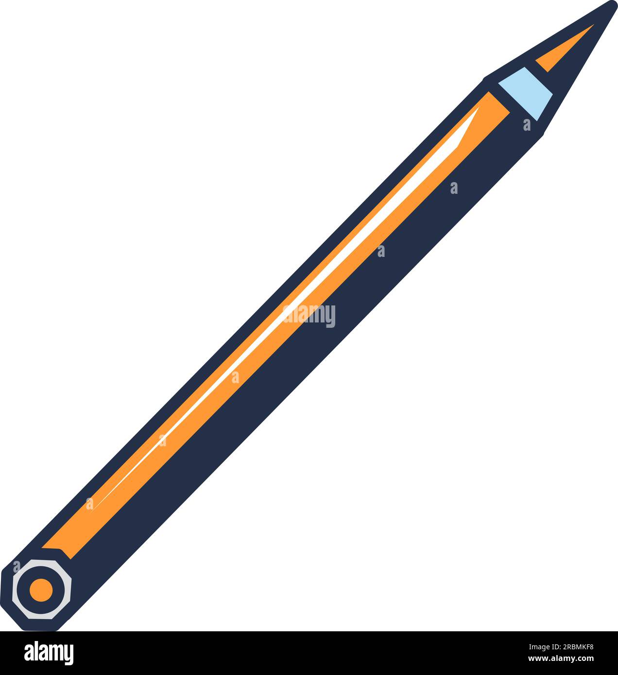 Writing utensils vector vectors hi-res stock photography and images - Alamy