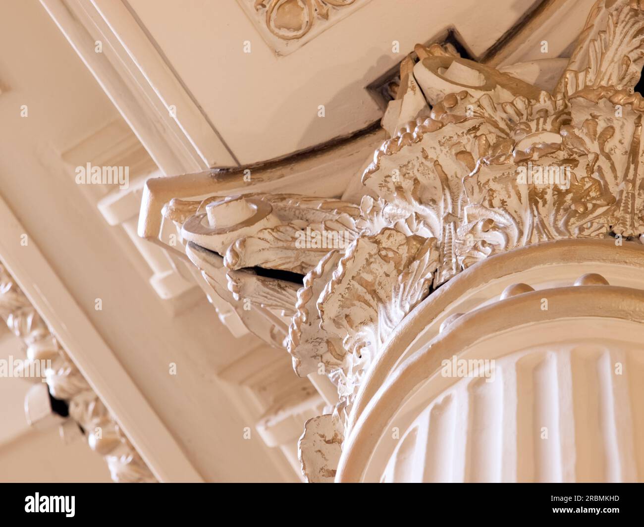 Top of the column Stock Photo - Alamy