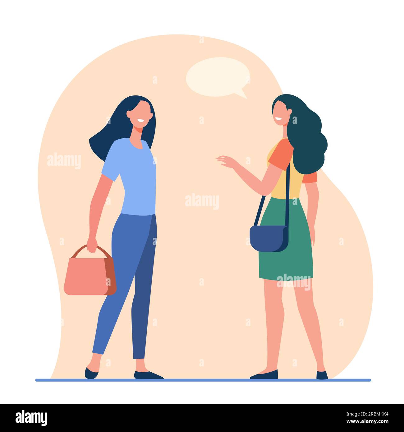 Smiling young woman standing outside Cut Out Stock Images & Pictures ...