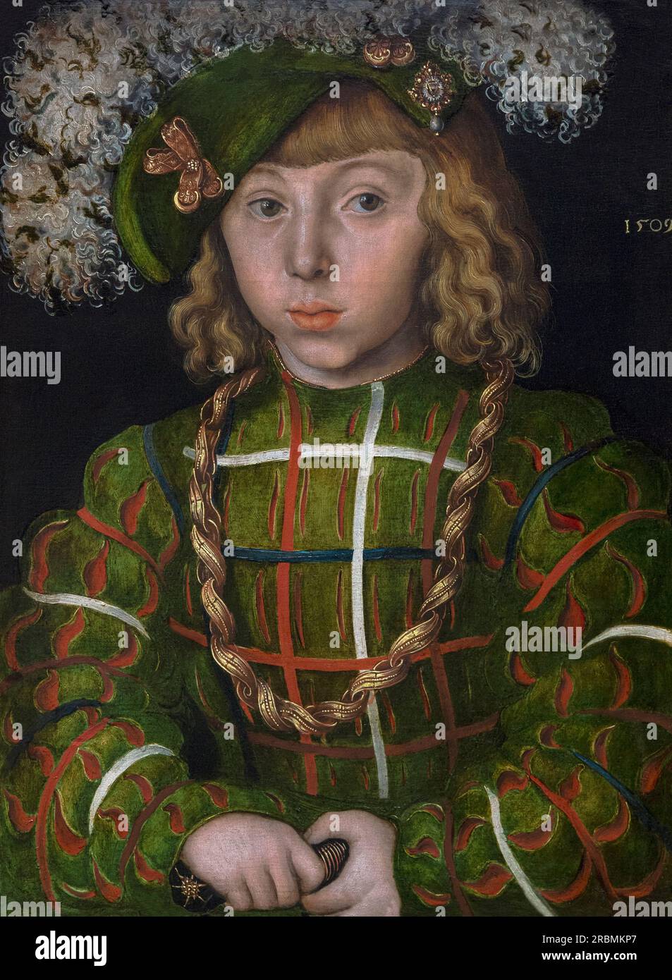 Portrait of Johann Friedrich the Magnanimous, Lucas Cranach the Elder ...