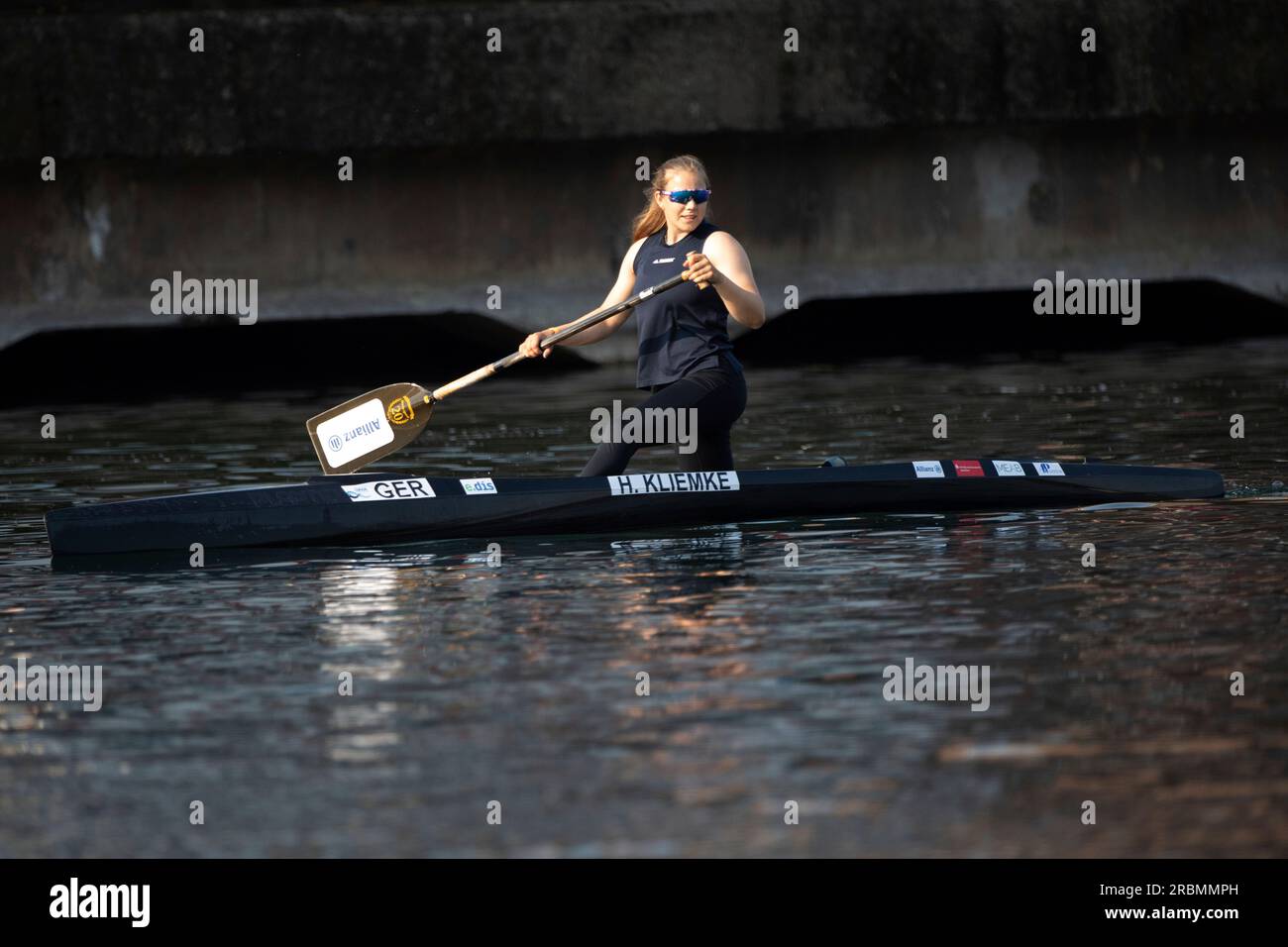 Hedi-Moana KLIEMKE (KC Potsdam) action final canoe C1 women women canoe ...
