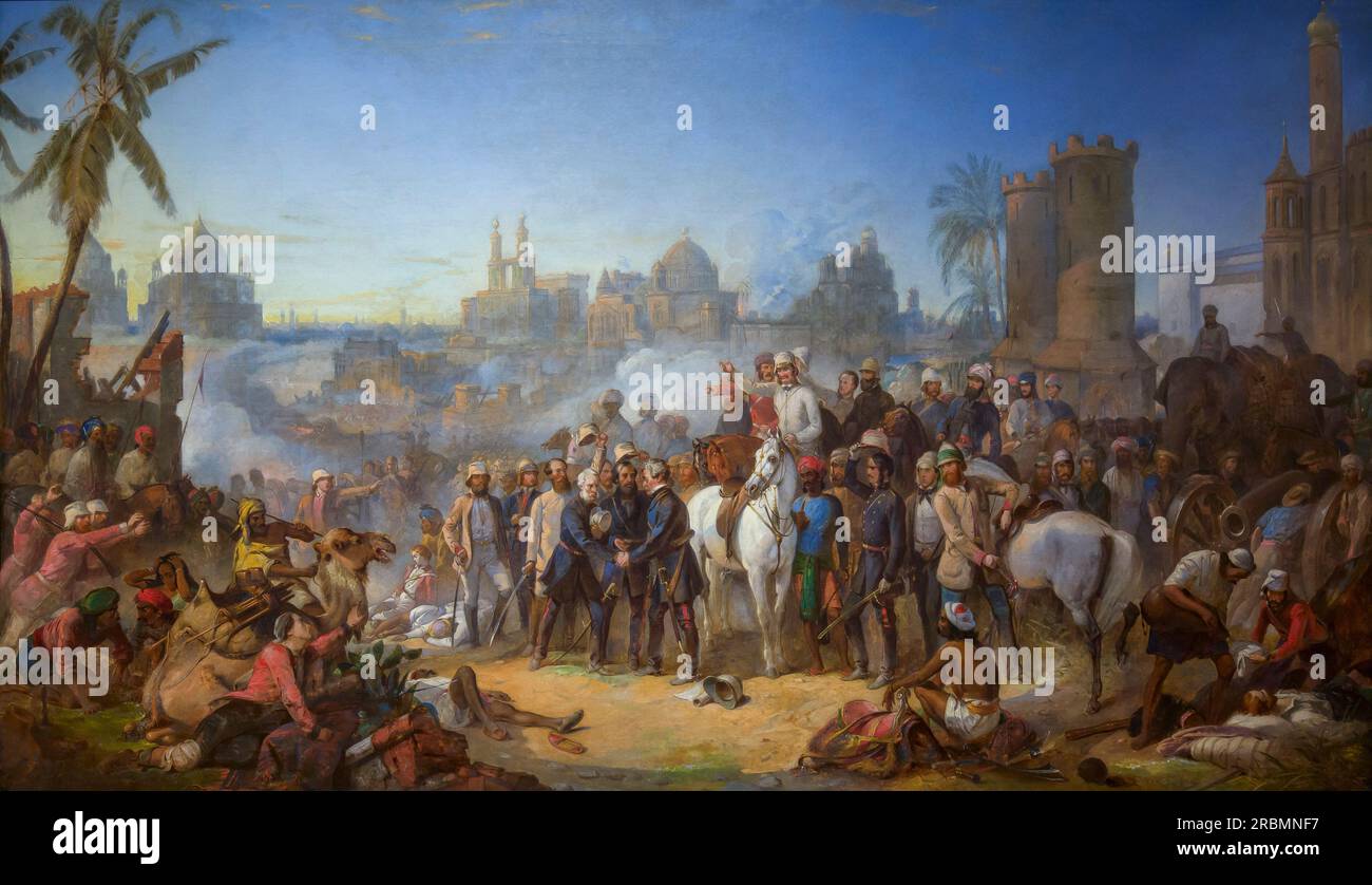 Siege of lucknow hi-res stock photography and images - Alamy