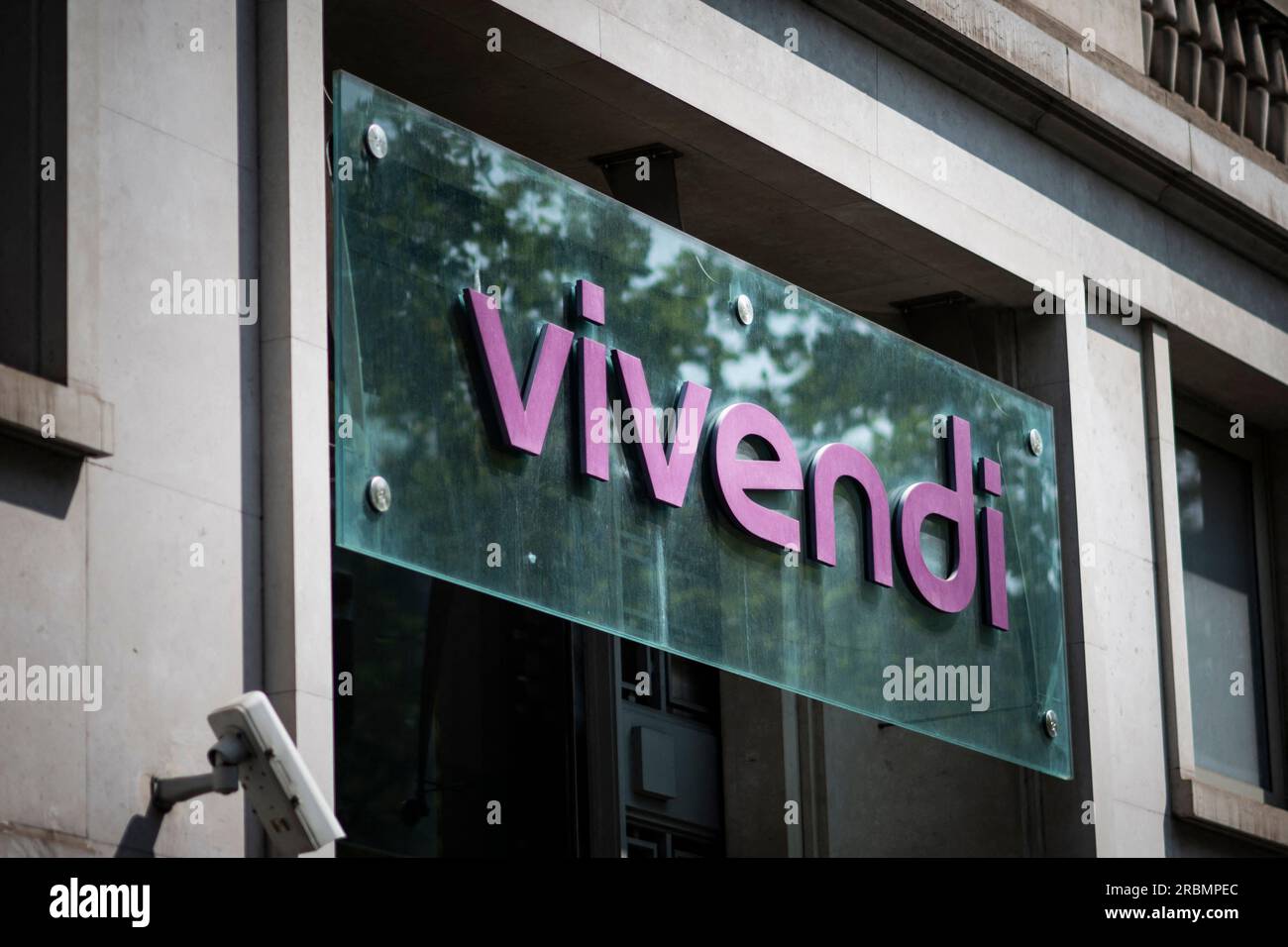 Paris, France. 10th July, 2023. This pictures shows Vivendi ...