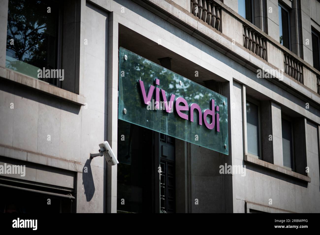 Paris, France. 10th July, 2023. This pictures shows Vivendi ...