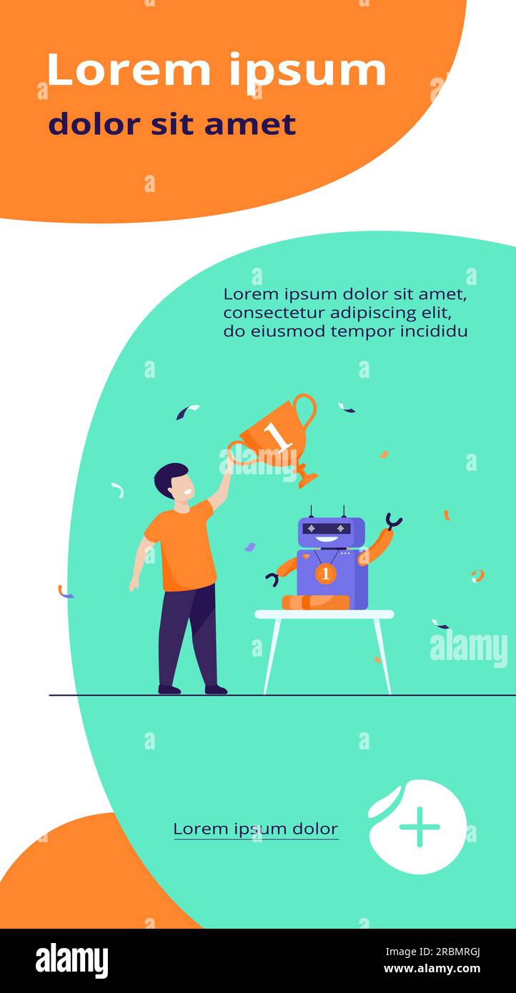 Child getting award for robot Stock Vector Image & Art - Alamy Child getting award for robot Stock Vector Image & Art - Alamy