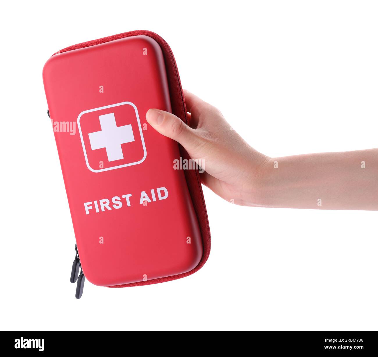 Woman with first aid kit hi-res stock photography and images - Alamy