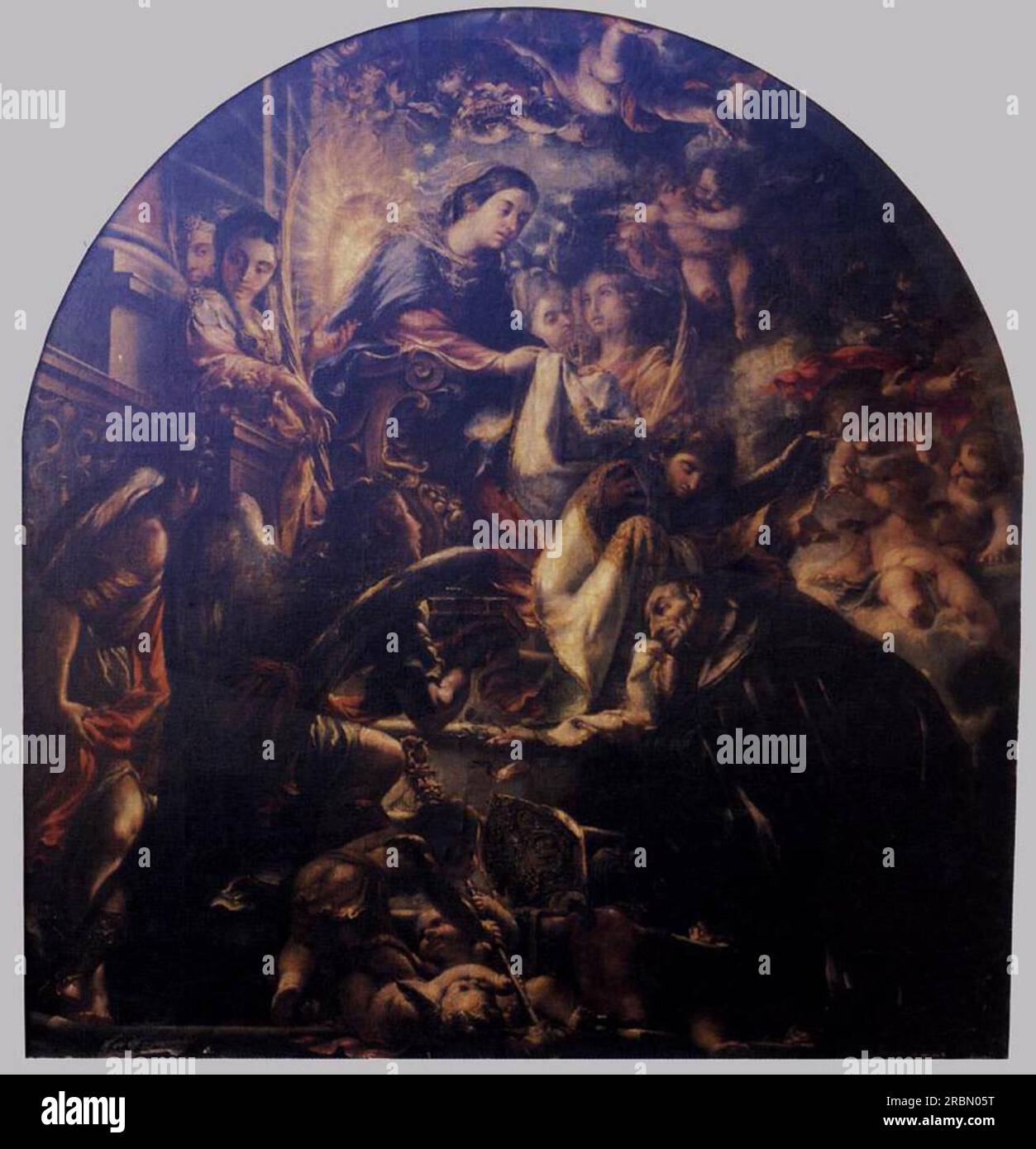 Miracle of St. Ildefonsus 1661; Spain by Juan de Valdes Leal Stock ...