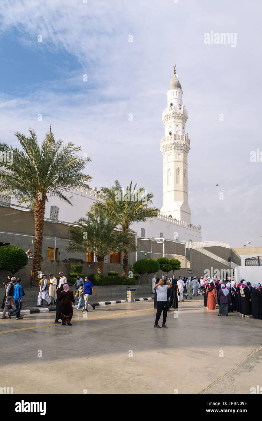 Medinah, Saudi Arabia - December 22, 2022: Quba Mosque. The first ...