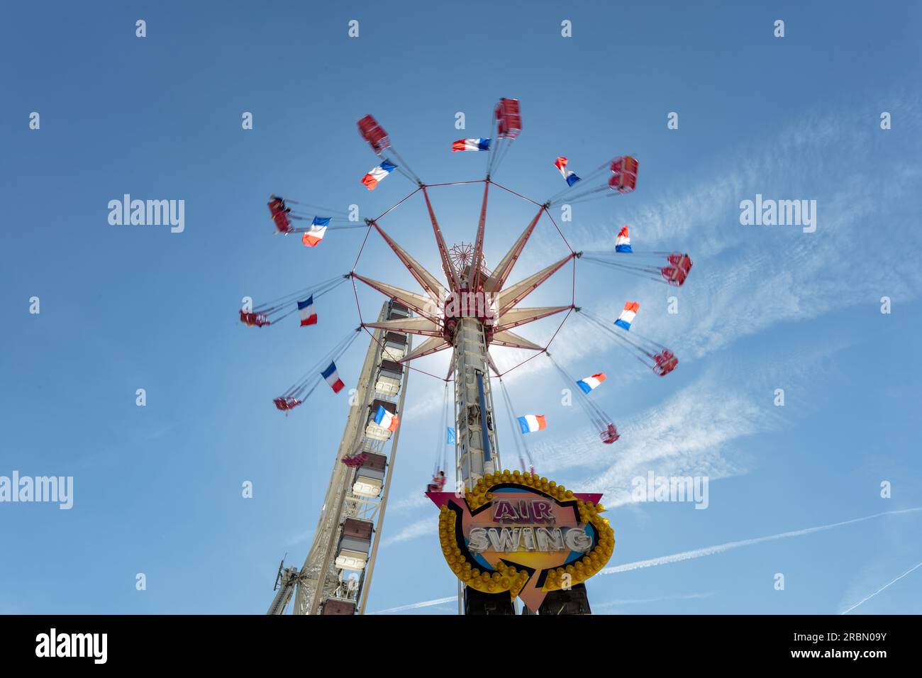 Funfair (Fête foraine des Tuileries) in the 17th century, Tuileries ...