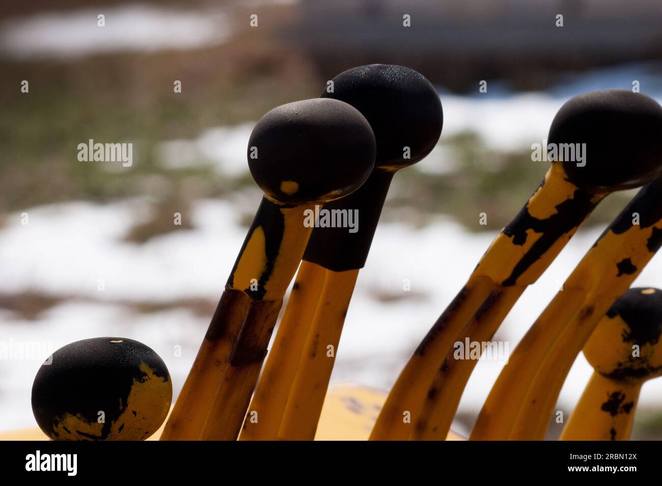 Excavator levers hi-res stock photography and images - Alamy