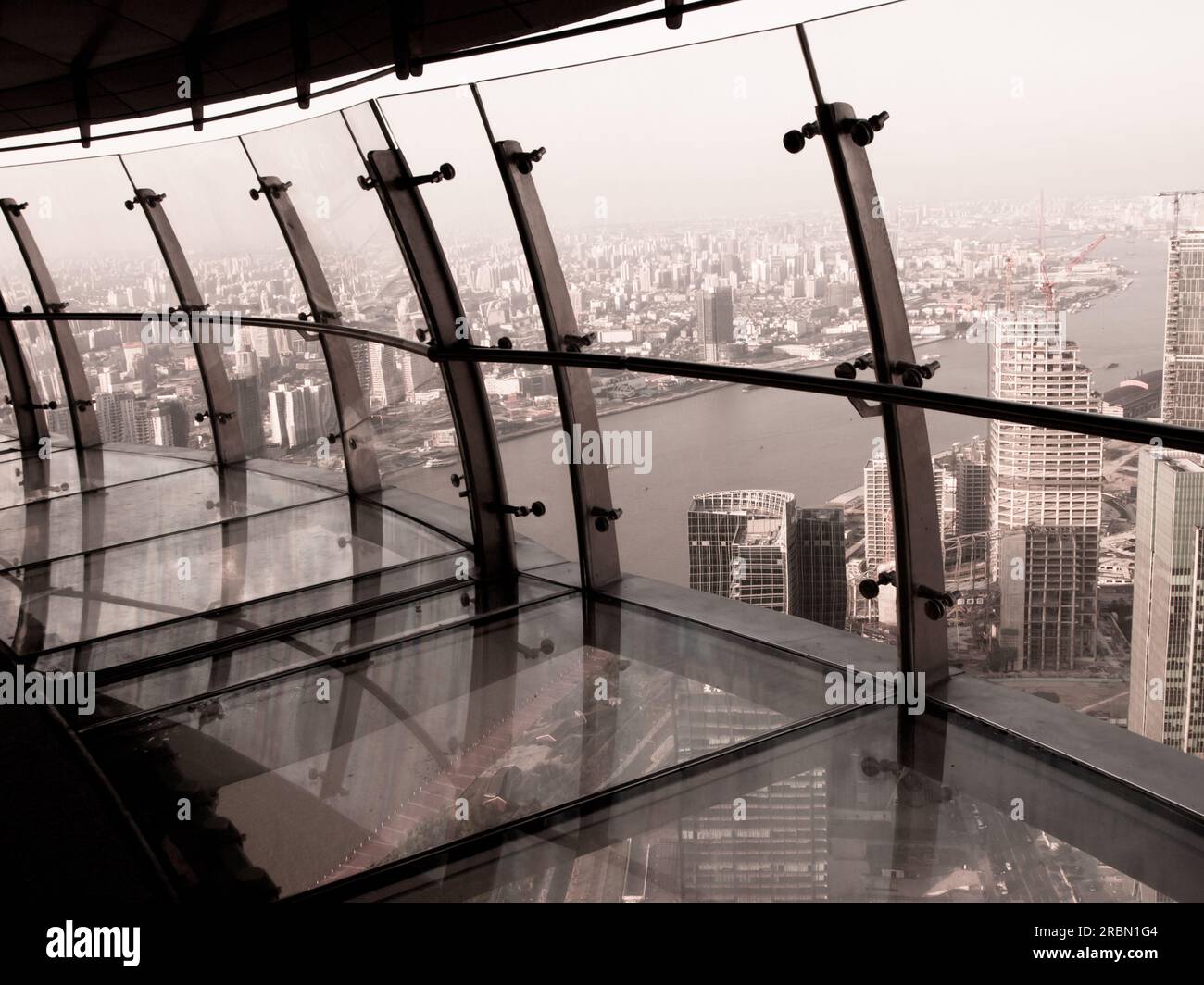 View from balcony Stock Photo - Alamy