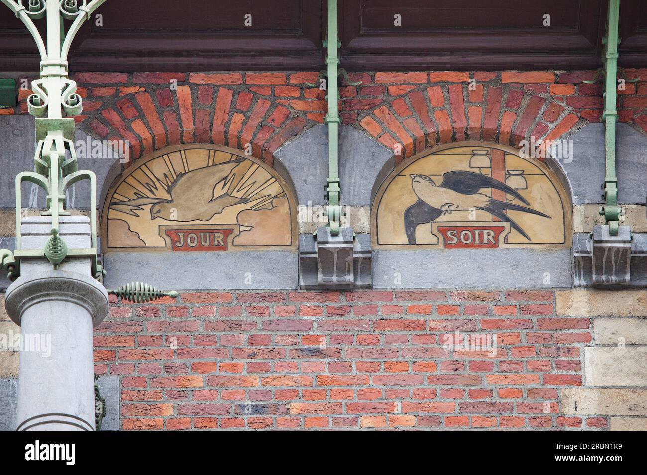 Maison Hankar, Brussels, Belgium Stock Photo - Alamy