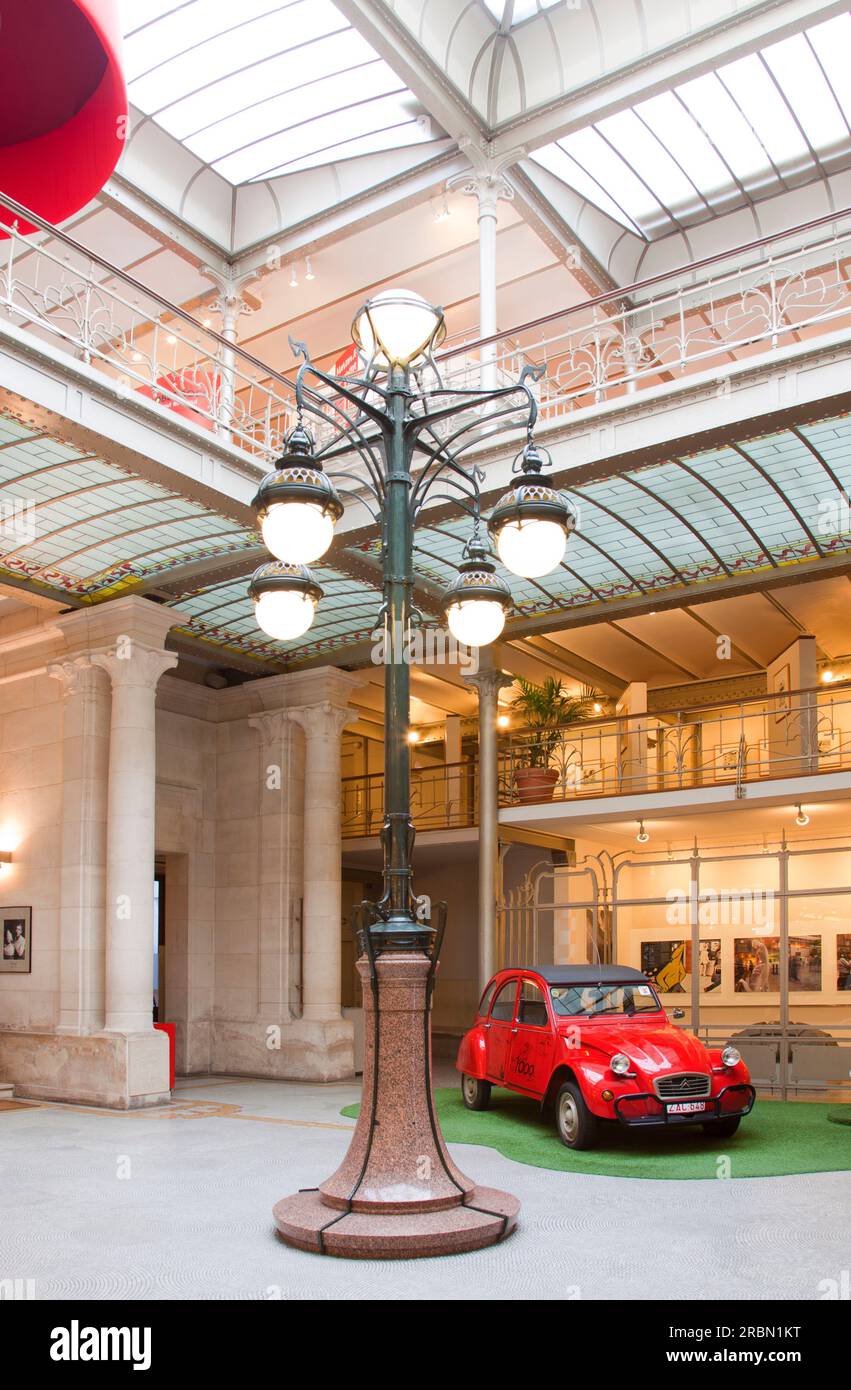 Comic museum, comics museum, Brussels, Belgium Stock Photo - Alamy