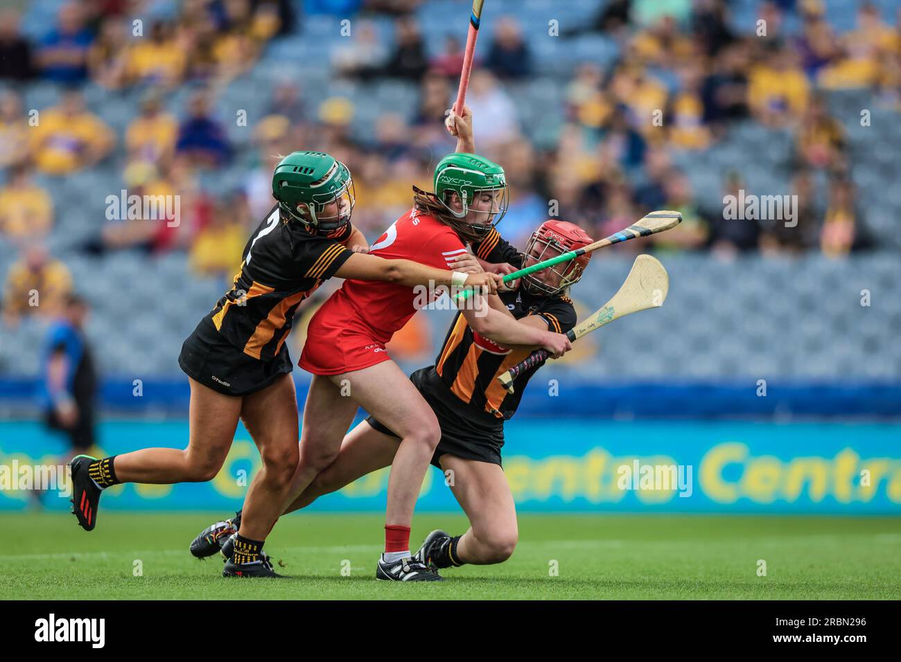 July 9th, 2023, Dublin, Ireland - Action from the All Ireland Camogie ...