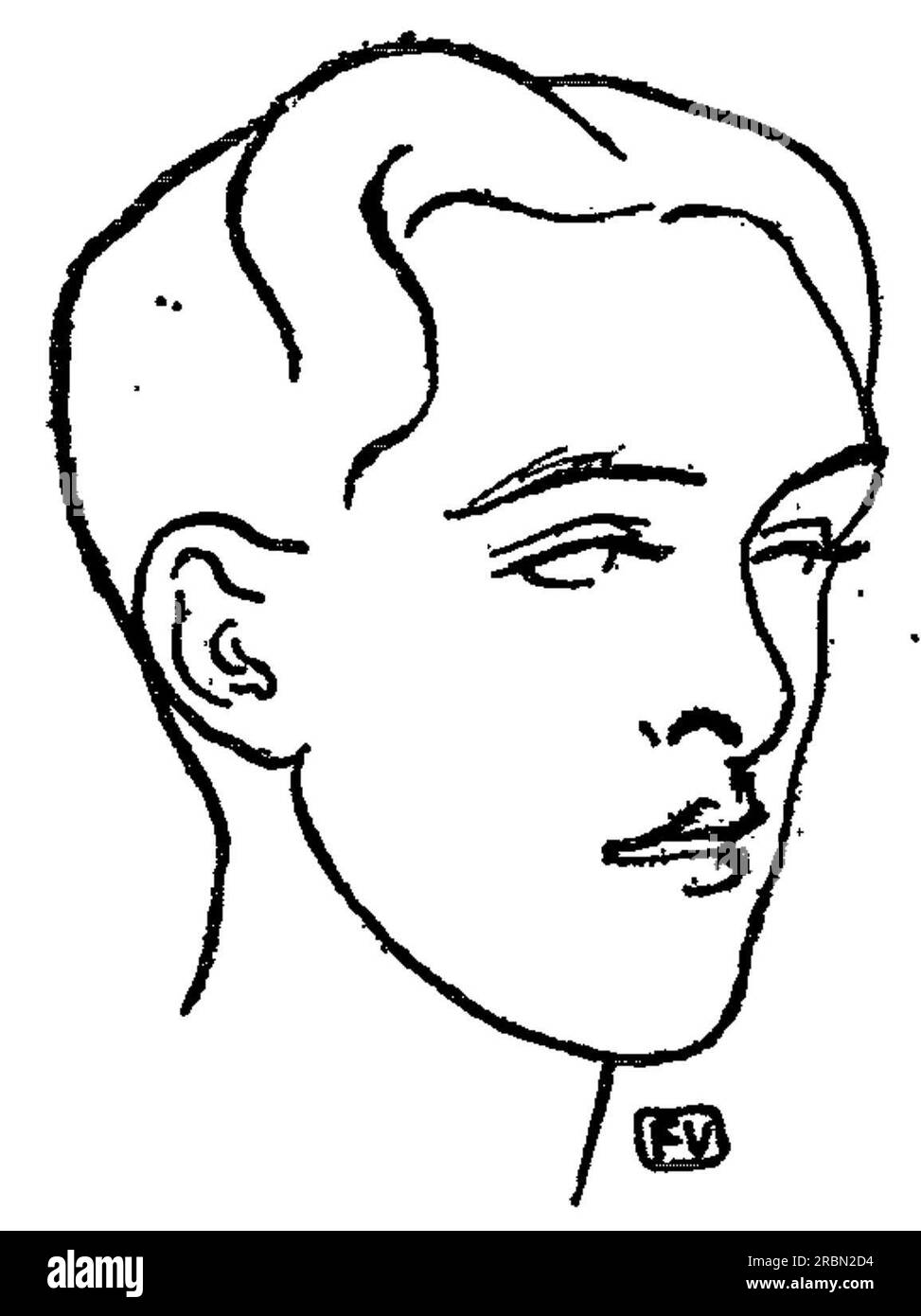 British poet Alfred Douglas 1896 by Felix Vallotton Stock Photo - Alamy