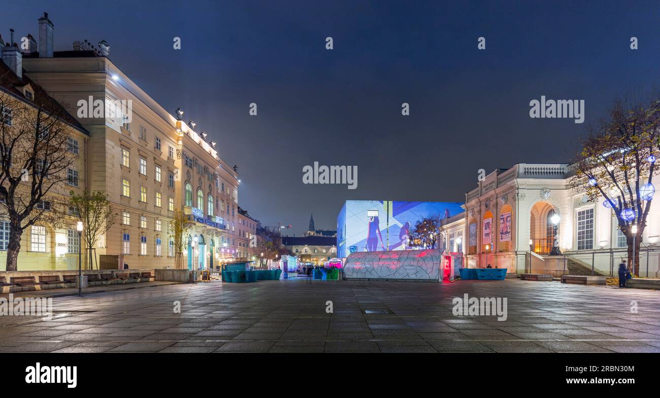 Vienna, Austria, Museum quarter Stock Photo - Alamy