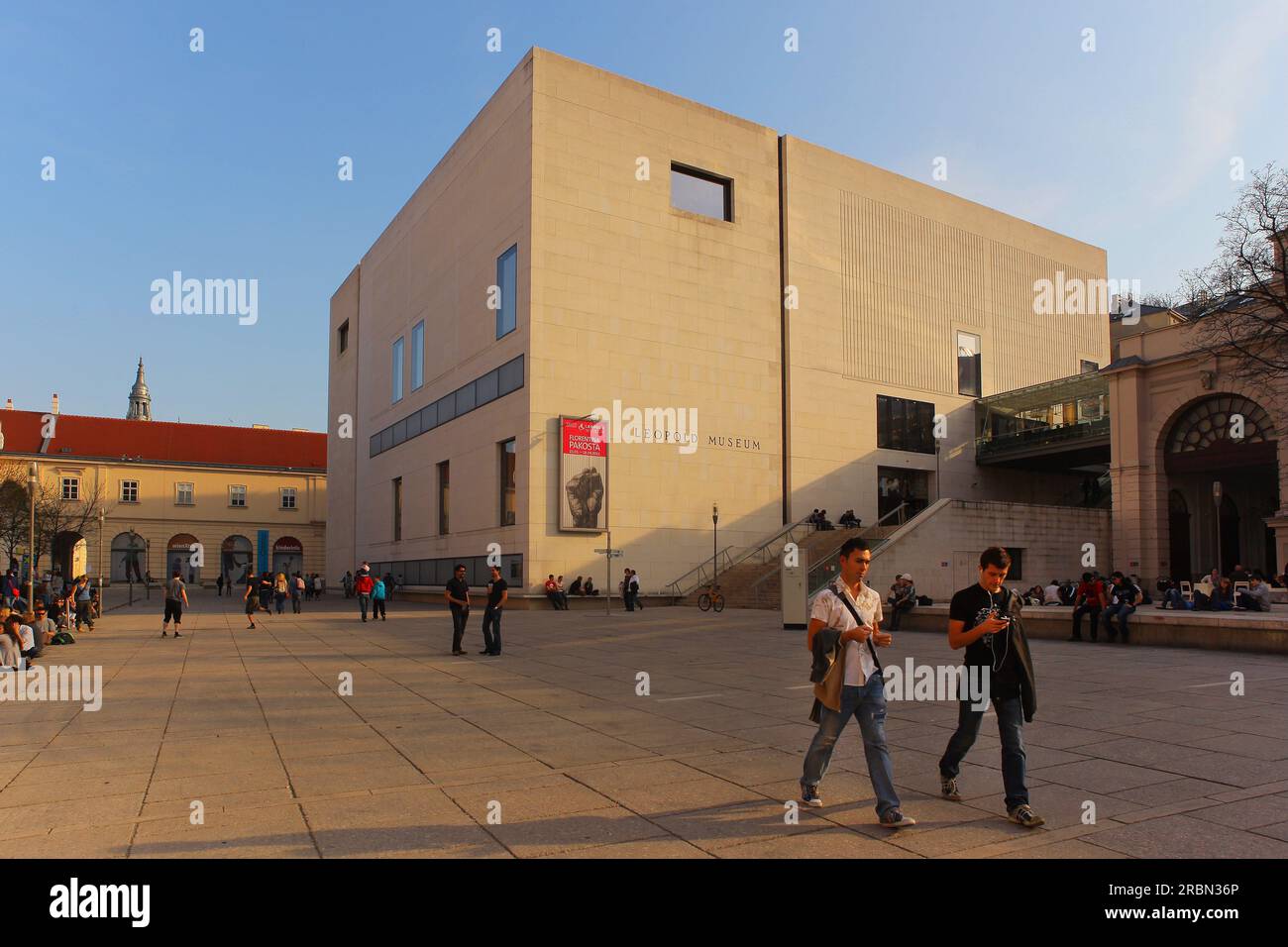 Vienna, Austria, Museum quarter, Leopold Museum Stock Photo - Alamy