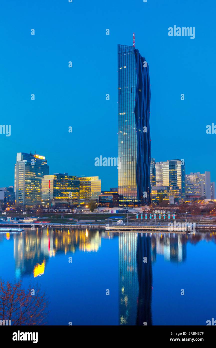 Vienna, Austria, DC1 Tower Stock Photo - Alamy