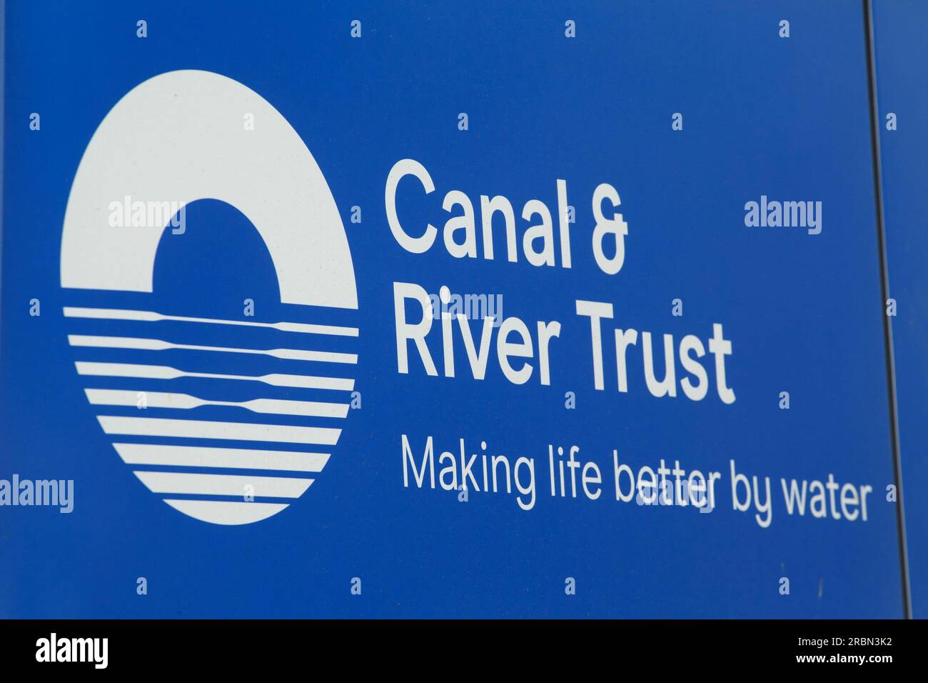 Canal & River Trust corporate logo Stock Photo - Alamy