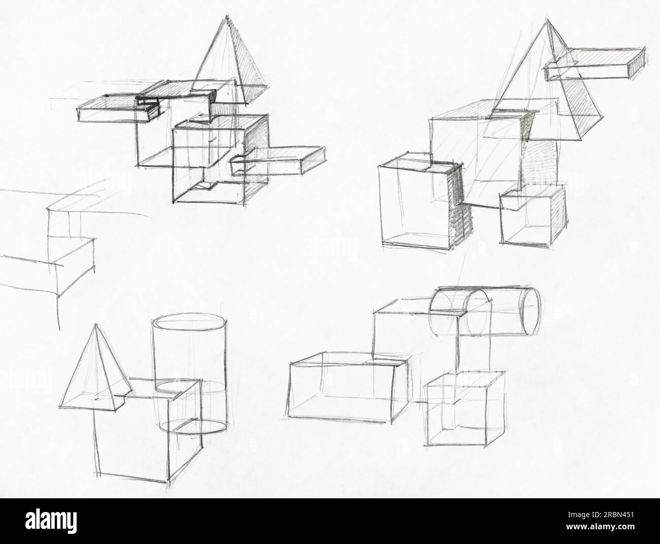 Hand drawn sketches hi-res stock photography and images - Alamy