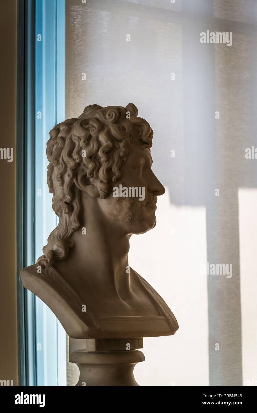 Bust in profile, Marmottan Museum of Monet, an art museum dedicated to ...