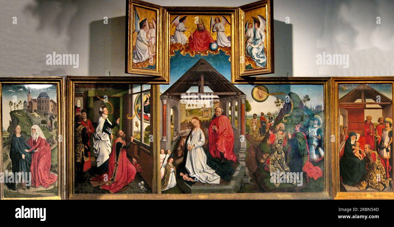 Rogier van der weyden nativity hi-res stock photography and images - Alamy