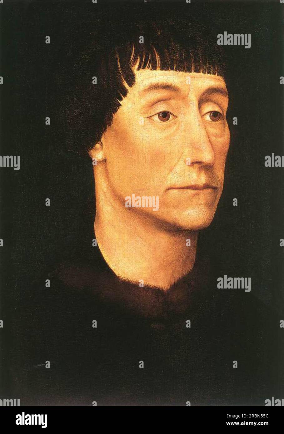 Portrait of a Man 1464 by Rogier van der Weyden Stock Photo - Alamy