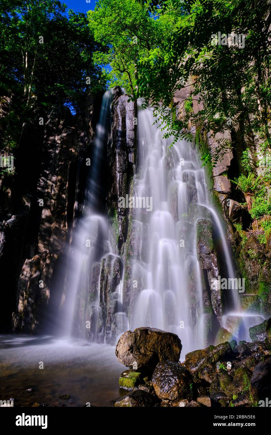 Cezallier natural regional park of volcans dauvergne hi-res stock ...