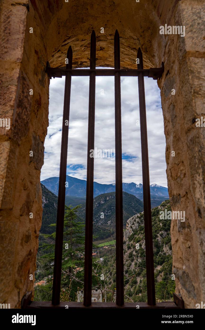View from Fort Liberia, a military installation designed by Sébastien ...