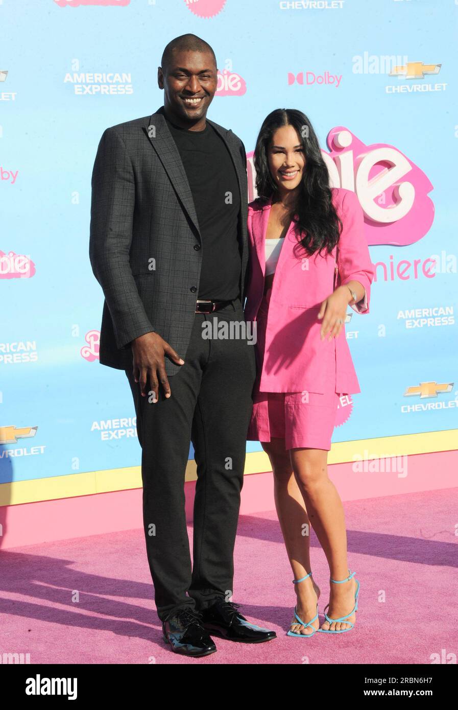 Los Angeles, CA. 9th July, 2023. Metta Sandiford-Artest, Maya Sandiford ...