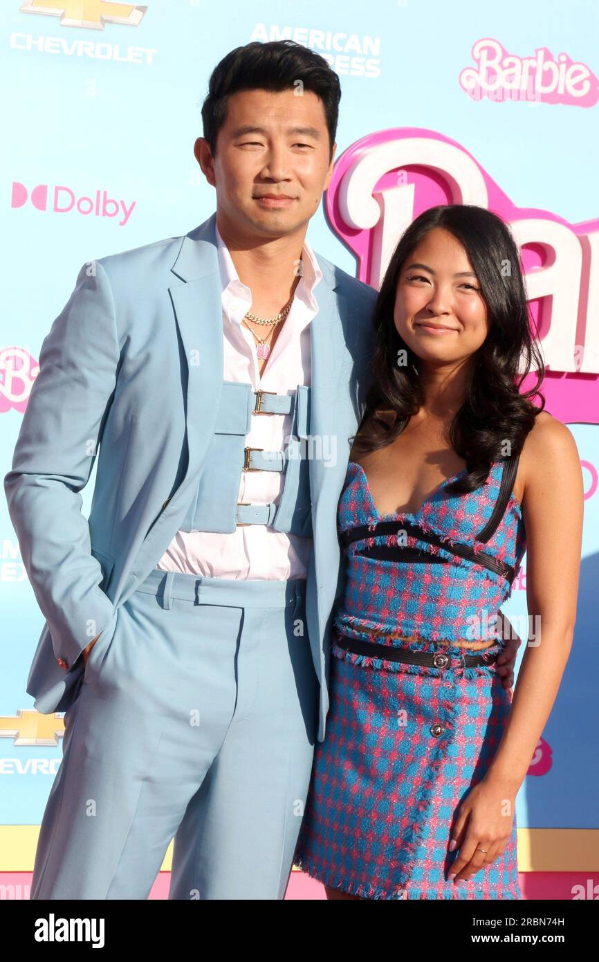 Los Angeles, CA. 9th July, 2023. Simu Liu, Allison Hsu at arrivals for ...