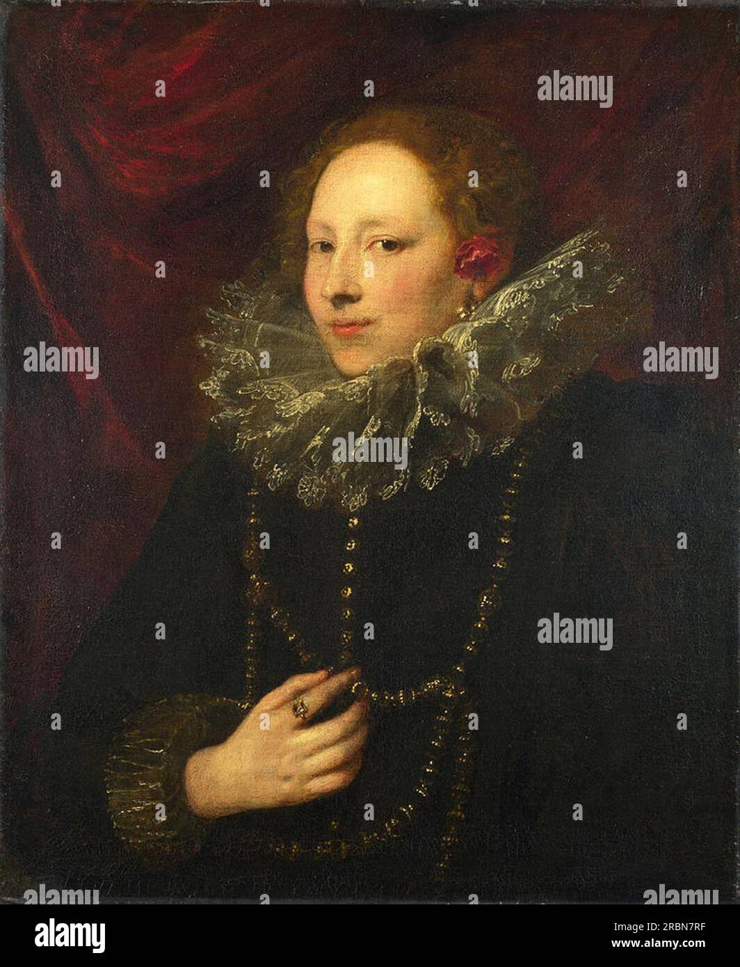 Anthony van dyck portrait woman hi-res stock photography and images - Alamy