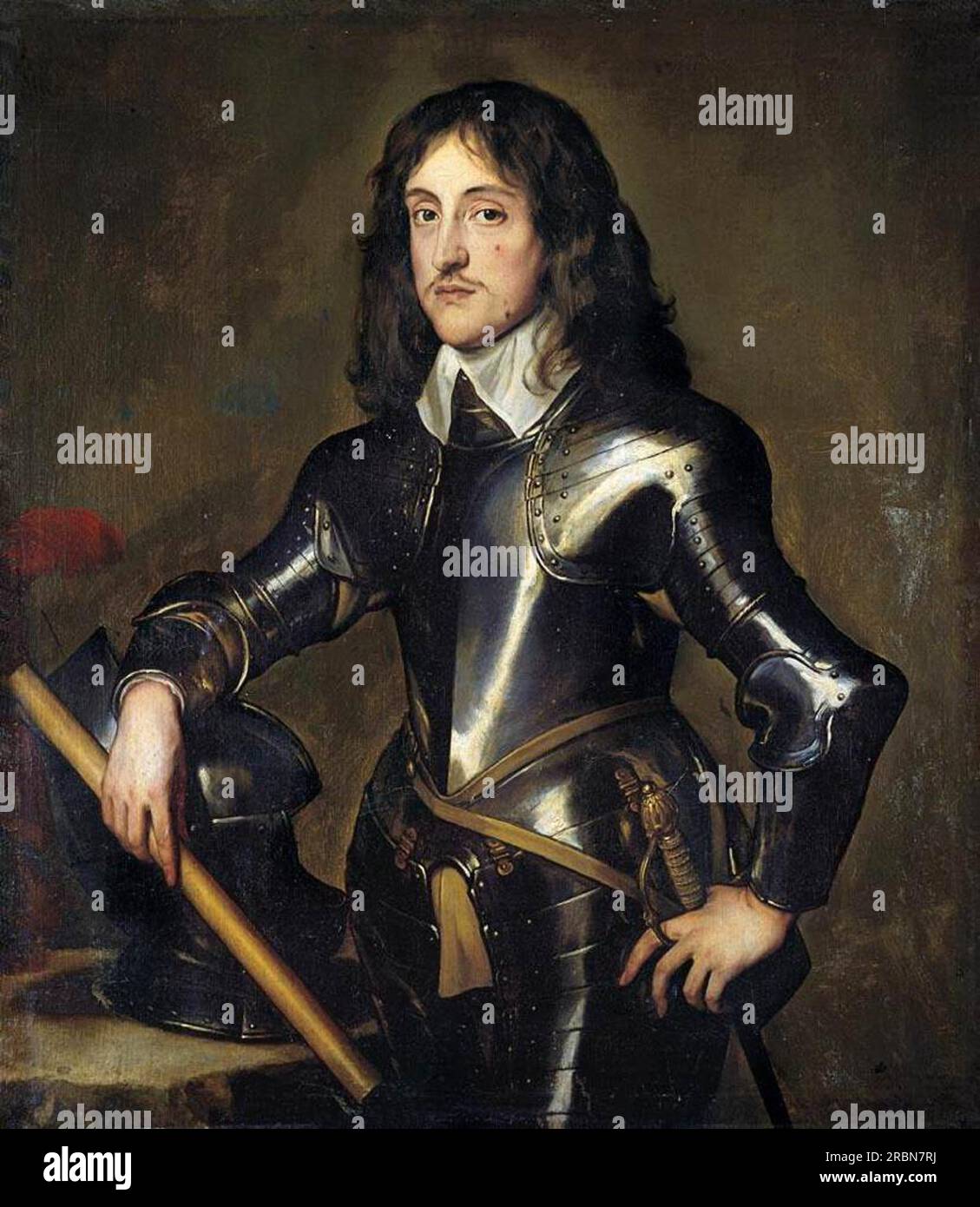 Portrait of Prince Charles Louis, Elector Palatine 1641 by Anthony van ...