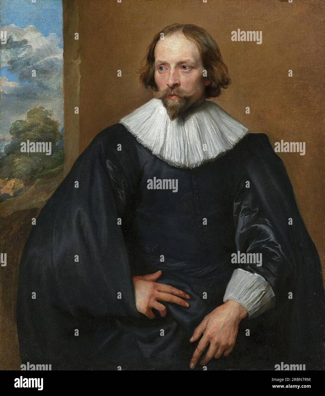 Portrait Of Quintijn Symons by Anthony van Dyck Stock Photo - Alamy