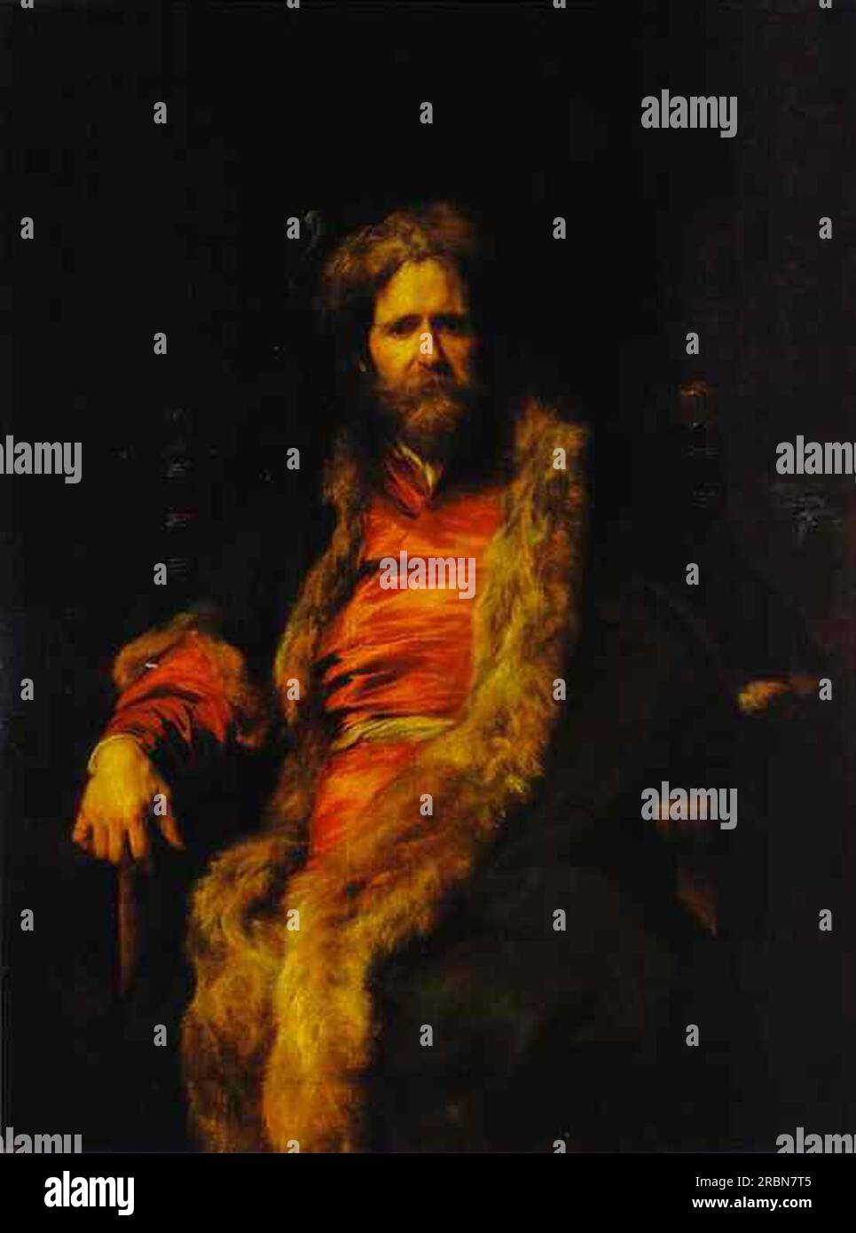 Martin Ryckaert 1631 by Anthony van Dyck Stock Photo - Alamy
