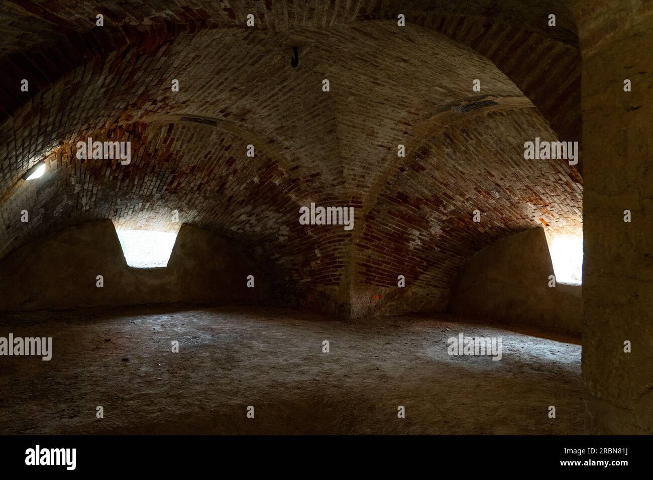 Underground staircase or underground staircase with 734 steps under ...