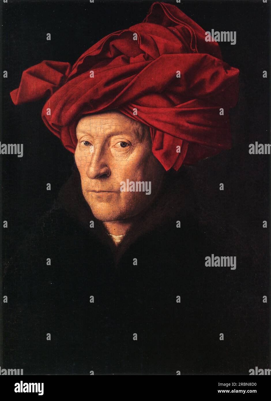 Self portrait of jan van eyck hi-res stock photography and images - Alamy