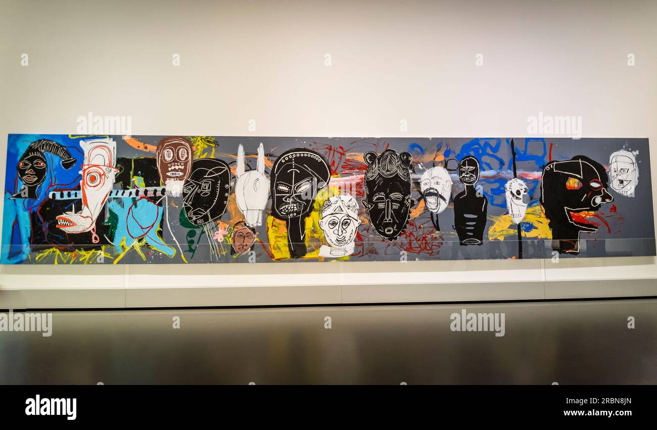 Warhol and Basquiat exhibition exploring the collaboration between the ...