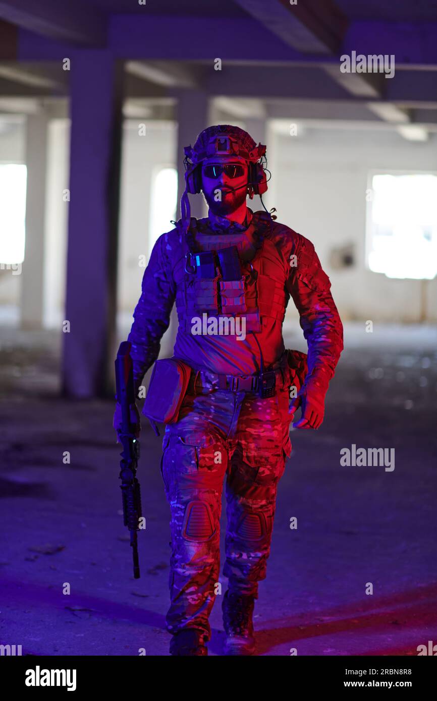 A professional soldier undertakes a perilous mission in an abandoned ...