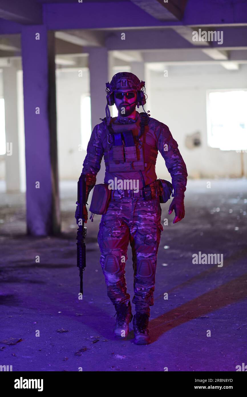 A professional soldier undertakes a perilous mission in an abandoned ...