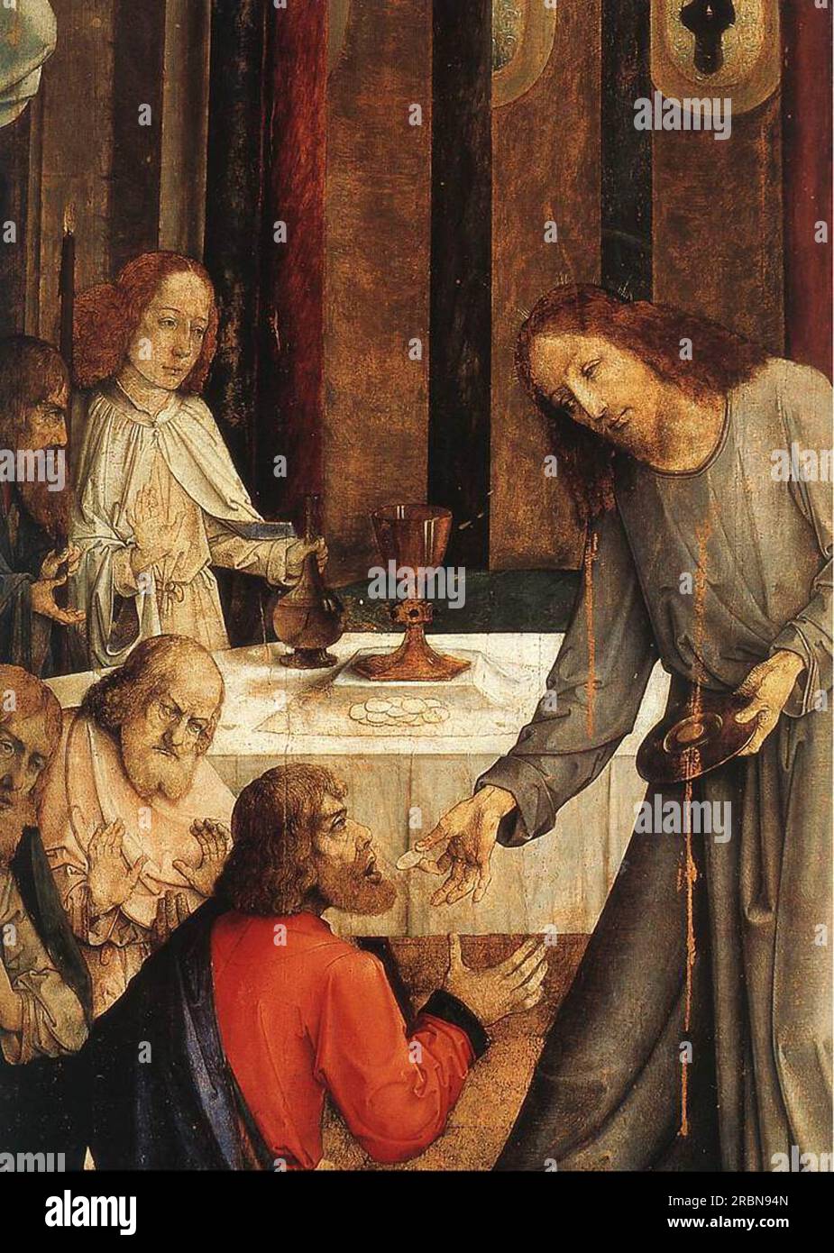 Altarpiece of the eucharist hi-res stock photography and images - Alamy