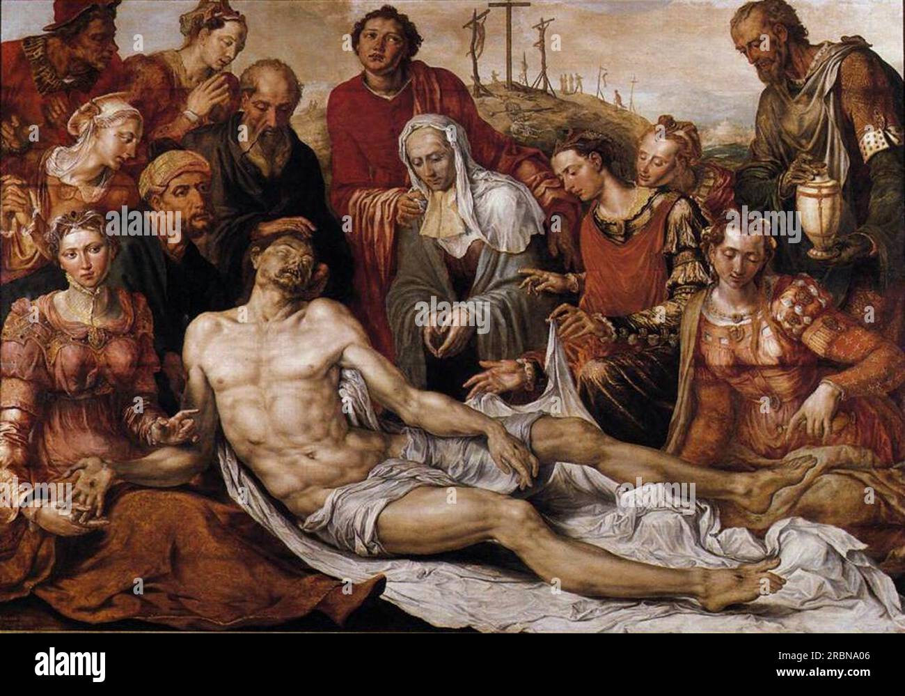Heemskerck lamentation hi-res stock photography and images - Alamy