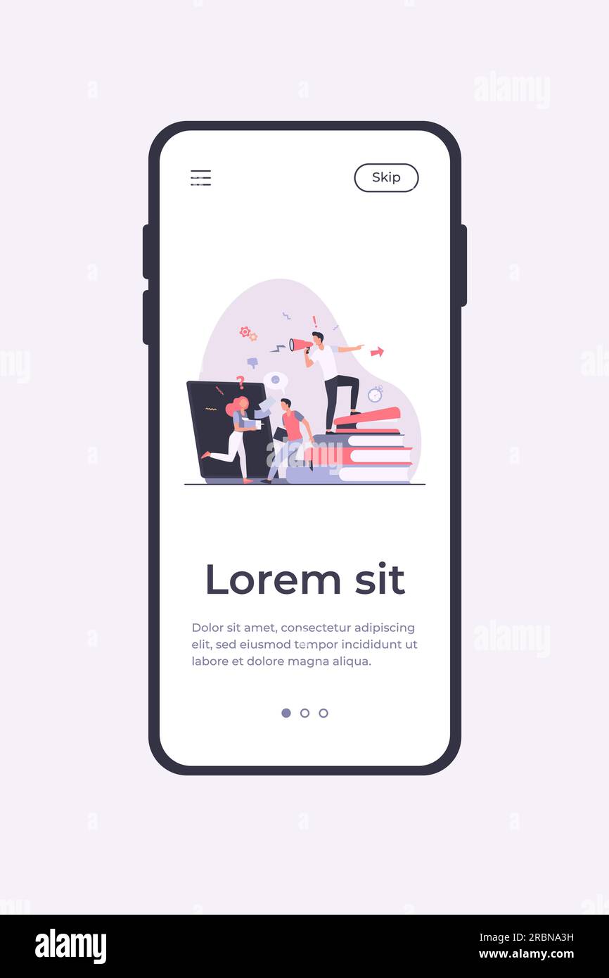 Office chaos vector illustration Stock Vector Image & Art - Alamy